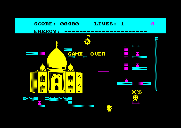 Short's Fuse (1985)(Firebird Software) - ROMs Amstrad CPC - Amstrad CPC ...